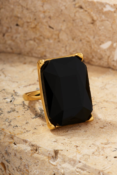 The KOKO Statement Ring-BLACK – diidadesigns